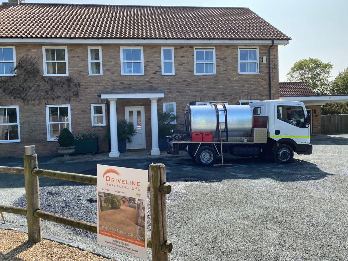 Tar & Chip Driveways | Chip & Seal Drive | Tar-seal | Driveline ...