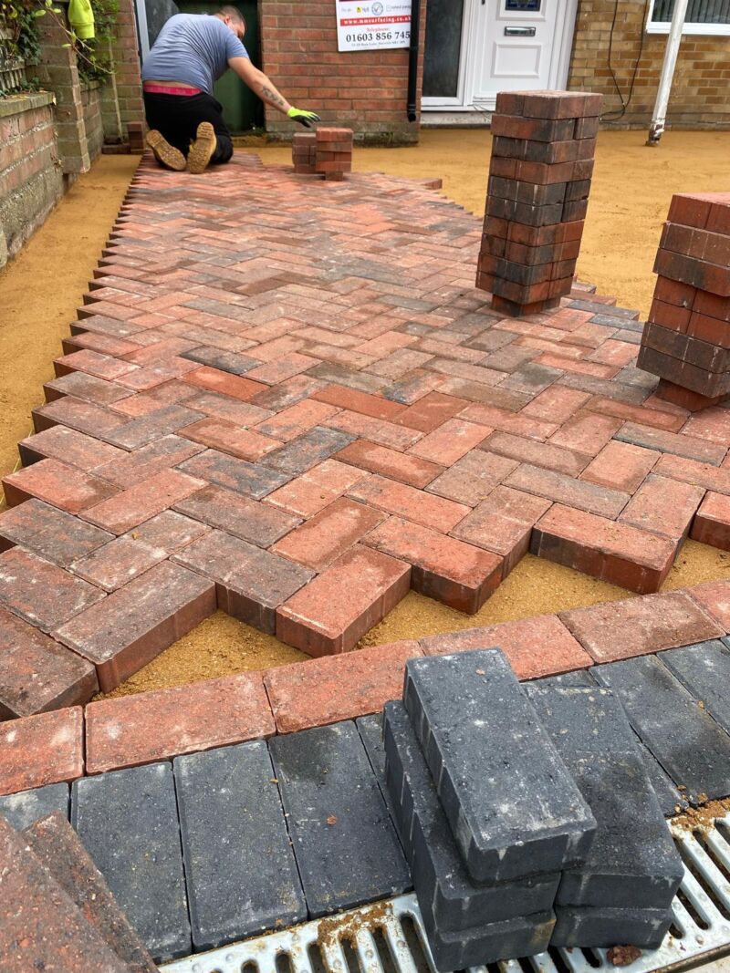 Brick Block Paving | Brick Weave Drives | Driveline Surfacing Ltd