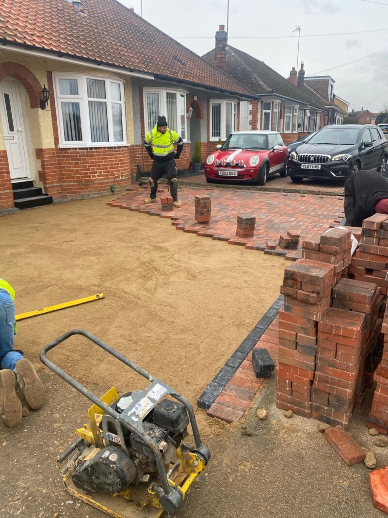 Brick Block Paving | Brick Weave Drives | Driveline Surfacing Ltd